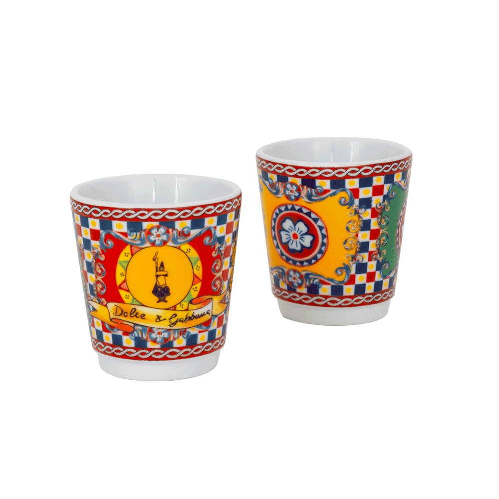 Dolce & Gabbana Moka 2 Cup & Glasses Gift Set - Exclusive Collection ...